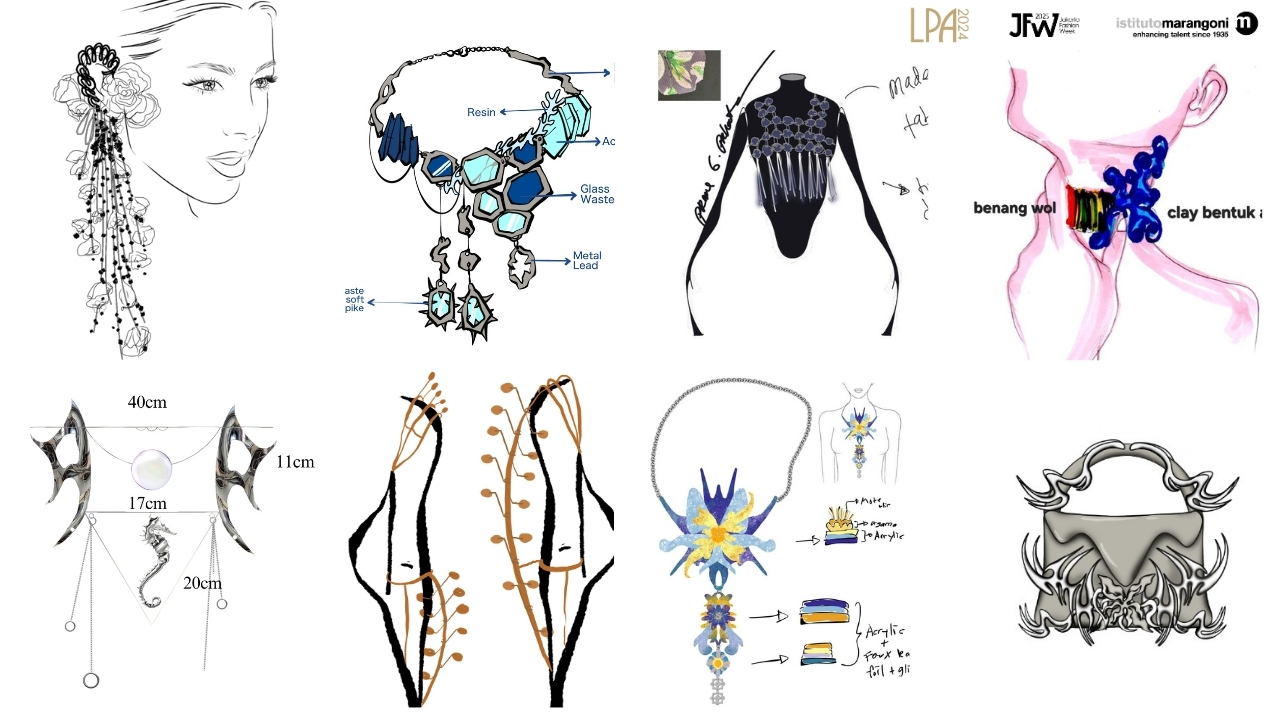 Lomba Perancang Aksesori 2024 Resmi Mengumumkan 20 Semifinalis dengan Jajaran Karya Terbaik nan ...